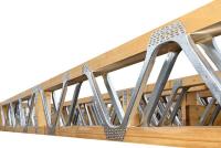 China Customized Size Iron Wood Connector Trusses The Ultimate Solution for Easi Roof Joist for sale
