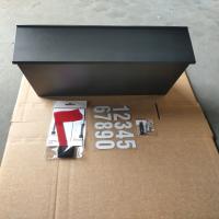 China Mailboxes Townhouse Vertical Wall Mount Post Box with Added Lock and Galvanized Steel for sale