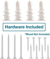 China Powder Coated Steel Heavy Duty DIY Shelf Bracket for Farmhouse Style Floating Wall Shelves for sale