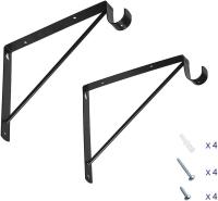China Metal Steel Shelf Brackets for Wall Mounted Storage Stamping Punching Bending Process for sale