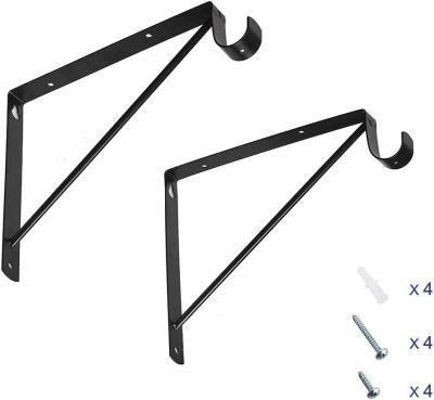 China Metal Steel Shelf Brackets for Wall Mounted Storage Stamping Punching Bending Process for sale