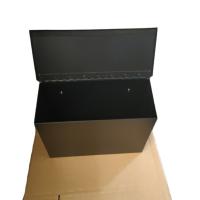 China Wall Mounted Large Capacity Galvanized Steel Mailbox for Apartment Communities for sale
