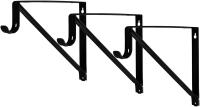 China Adjustable Rod Brackets Holder Shelf Rod Hangers Hooks for Closet Hanging Solutions for sale