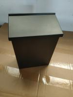 China Outdoor Decorative Metal Mailbox for Apartments Elegant Carbon Steel Construction for sale