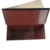 China Customized Wall Mounted Steel Mailbox for Apartments Logo Options and Customization for sale