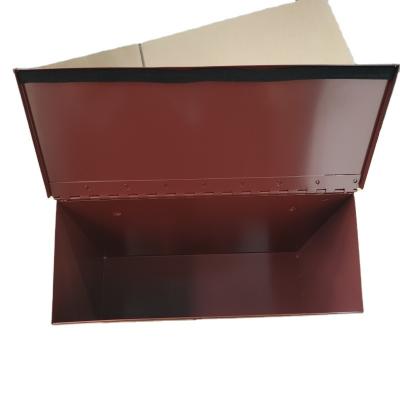 China Customized Wall Mounted Steel Mailbox for Apartments Logo Options and Customization for sale