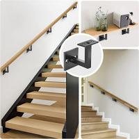 China Stainless Steel 304 Handrail Brackets for Stair Railing in Powder Coating Material for sale