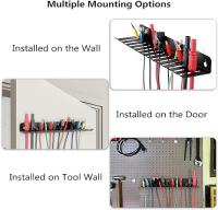 China Cable Management with Bolt Inserting Type Cable Hooks 11 Cable Slots Iron Cable Racks for sale