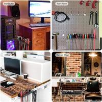 China Cable Management with Bolt Inserting Type Cable Hooks 11 Cable Slots Iron Cable Racks for sale
