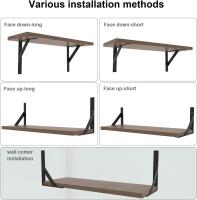 China Steel Support Bracket for Wall Mounting Standard Metal Fabrication Angle Bracket for sale