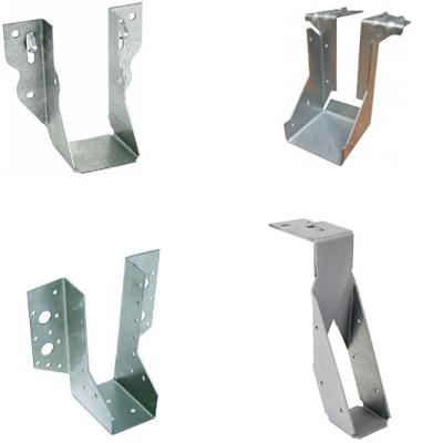 China 45x180 Hot Dip Galvanized Steel Joist Hangers for Wooden Frame ISO9001 2008 Certified for sale