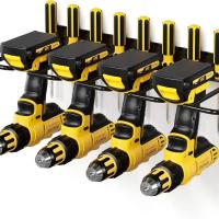 China Wall Mount Cordless Tool Storage Rack with 410*195*50mm Holder Functional and Versatile for sale