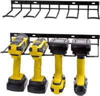 China Wall Mount Cordless Tool Storage Rack with 410*195*50mm Holder Functional and Versatile for sale