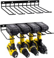 China Wall Mount Cordless Tool Storage Rack with 410*195*50mm Holder Functional and Versatile for sale