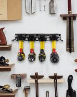 China Wall Mount Cordless Tool Storage Rack with 410*195*50mm Holder Functional and Versatile for sale
