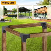 China Pergola Kit Elevated Wood Stand Kit Woodwork for 4