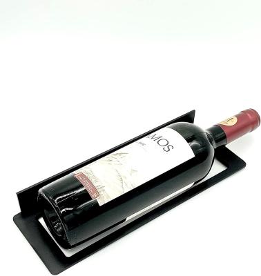 China Zinc Plating Multifunctional Wall Mounted Wine Rack Holders for Under Cabinet Storage for sale