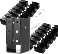 China Swing Function Concealed Joist Hangers for Face Mounting of Wood Rail and Steel Plate for sale