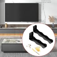 China Standard L-shaped Steel Cabinet Shelf Support Invisible Hanging Code Bracket for Kitchen Cabinet for sale