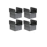 China Wood Terrace Beams Support Bracket for Deck Railing Handrail Post Base on Outdoor Deck for sale