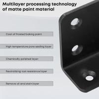 China Single-Side Bracket Heavy Duty L-Shaped Right-Angle Bracket for Cabinet Shelf Support for sale