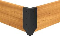 China Powder Coating Raised Bed Brackets for Metal Planter Boxes and Vegetable Gardens for sale
