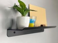 China Steel Picture Ledge Wall Art Display Rack for Powder Coated Finish and Bathrooms for sale
