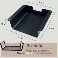China Stocked Under Desk Drawer Storage for Black Gaming Desk Sit Stand Desk Workstations for sale