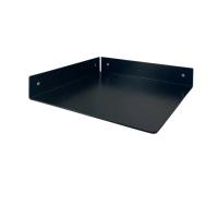 China Triangle Bracket Metal Wall Mounted Shelf for Kitchen or Bedroom Storage Square Ledge for sale
