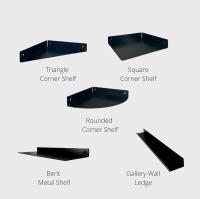 China Metal Floating Triangle Corner Wall Shelf Display Rack for Kitchen Bathroom Laundry Storage for sale