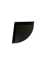 China Metal Floating Triangle Corner Wall Shelf Display Rack for Kitchen Bathroom Laundry Storage for sale