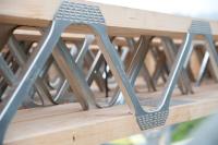 China Galvanized Connector Easi Joist with Strong Wood Trusses and Powder Coated Iron for sale