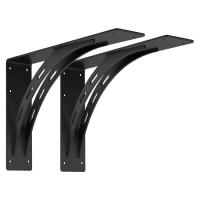 China Wall Mount Fireplace Mantel Brackets Heavy Duty Steel Shelf Brackets for DIY Projects for sale