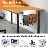 China Streamline Your Desk with our Steel Cable Tray Desk Wire Management and Cord Organizer for sale