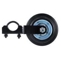 China Hot Galvanized Gate Wheel for 6 Inch Under Mount Farm Gate Caster Garden Fence Wheels for sale
