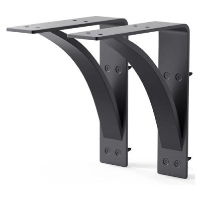 China Wall Mount Heavy Duty Shelf Mantel Brackets for Nonstandard Steel Countertop Support for sale
