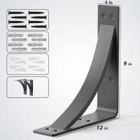 China Wall Mount Heavy Duty Shelf Mantel Brackets for Nonstandard Steel Countertop Support for sale