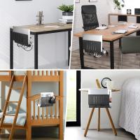 China Organize Your Desk with Side Mount Clamp on Laptop Shelf and Under Desk Laptop Holder for sale