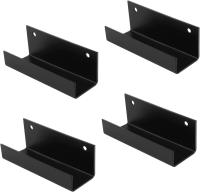China Single-side Bracket U-Bracket Wall Mount Bracket for Garage Ladder Storage Heavy Duty for sale