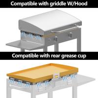 China Upgraded Magnetic Stainless Steel Wind Guards for Blackstone 36