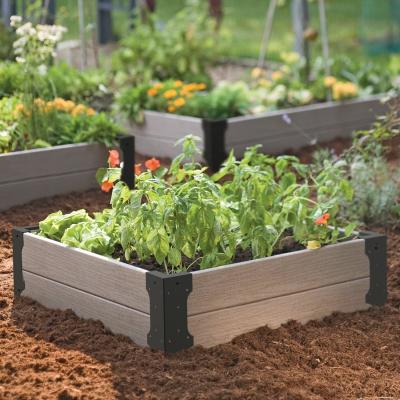 China DIY Project 2.27kg Raised Garden Bed 4 Pcs Corner Brackets for Space-saving Solution for sale