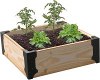 China DIY Project 2.27kg Raised Garden Bed 4 Pcs Corner Brackets for Space-saving Solution for sale