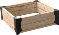 China DIY Project 2.27kg Raised Garden Bed 4 Pcs Corner Brackets for Space-saving Solution for sale
