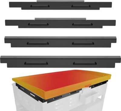 China Power Coated Magnetic Wind Guards Hood and Side Shelf for Blackstone Griddle Themes for sale