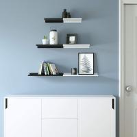 China Wall Mounted Carbon Steel Hanging Shelves for Bathrooms Metal Display Shelf for sale