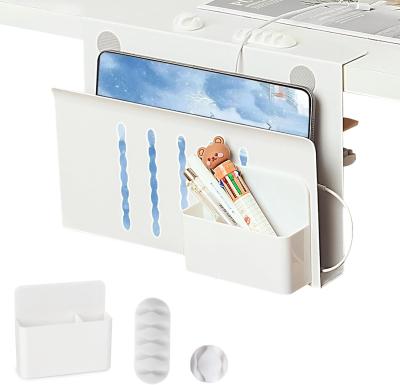 China Nonstandard Vertical Storage Under Desk Laptop Holder with Steel Hanging Desk Organizer for sale