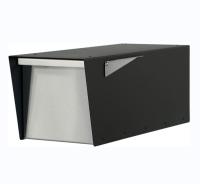 China Black or White Surealong Garden Mailbox with Large Opening and Post Included for sale