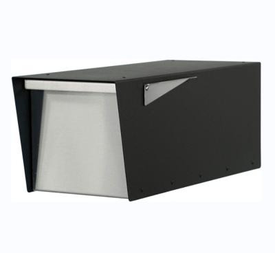 China Black or White Surealong Garden Mailbox with Large Opening and Post Included for sale