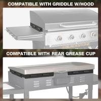 China Customized Magnetic Wind Guards for Blackstone 36 Inch Griddle Stainless Steel Wind Screen for sale