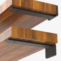 China Floating L Shelf Brackets 1/4